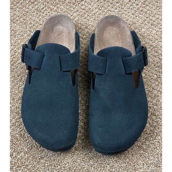 Birkenstock | Shoes | Birkenstockbetula Boston Black Clogs | Poshmark